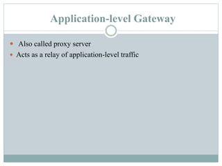 Firewall ppt | PPTX