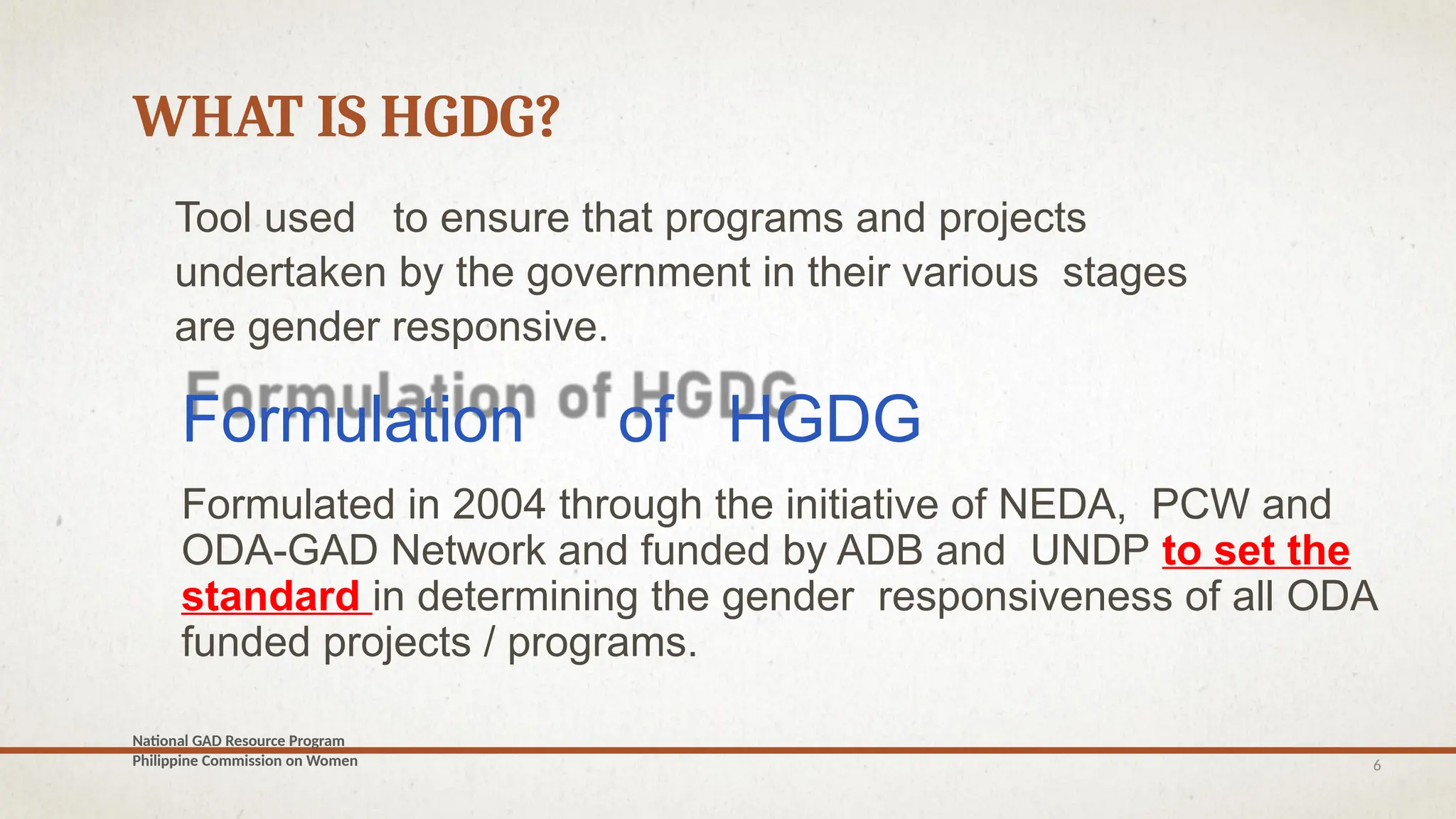 CSE_GAD-CHECKLIST for designing and evaluation of education project | PPTX