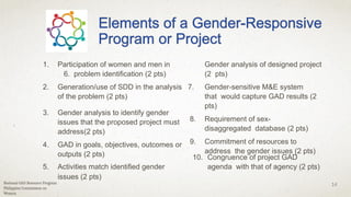 CSE_GAD-CHECKLIST for designing and evaluation of education project | PPT