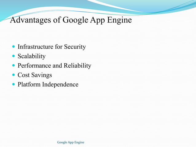 Google App Engine ppt | PPTX