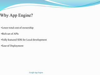 Google App Engine ppt | PPTX