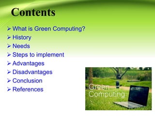 green computing ppt | PPTX