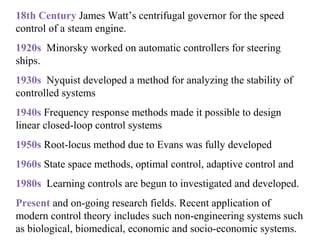 CSE-introduction about control system | PPT | Robotics | Technology ...