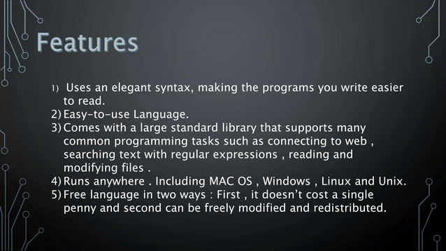 python ppt | PPT python ppt | PPT