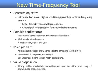 Time-Frequency Representation of Microseismic Signals using the SST | PDF