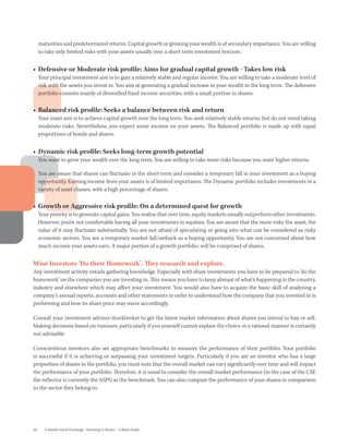 CSE - Basic Guide in Investing in Shares | PDF