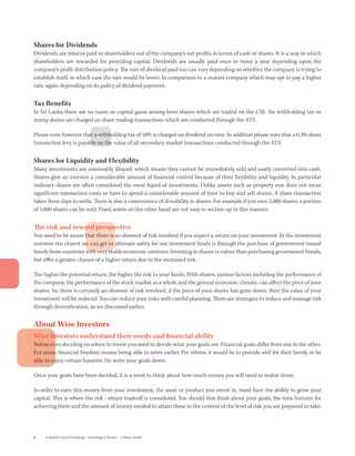 CSE - Basic Guide in Investing in Shares | PDF