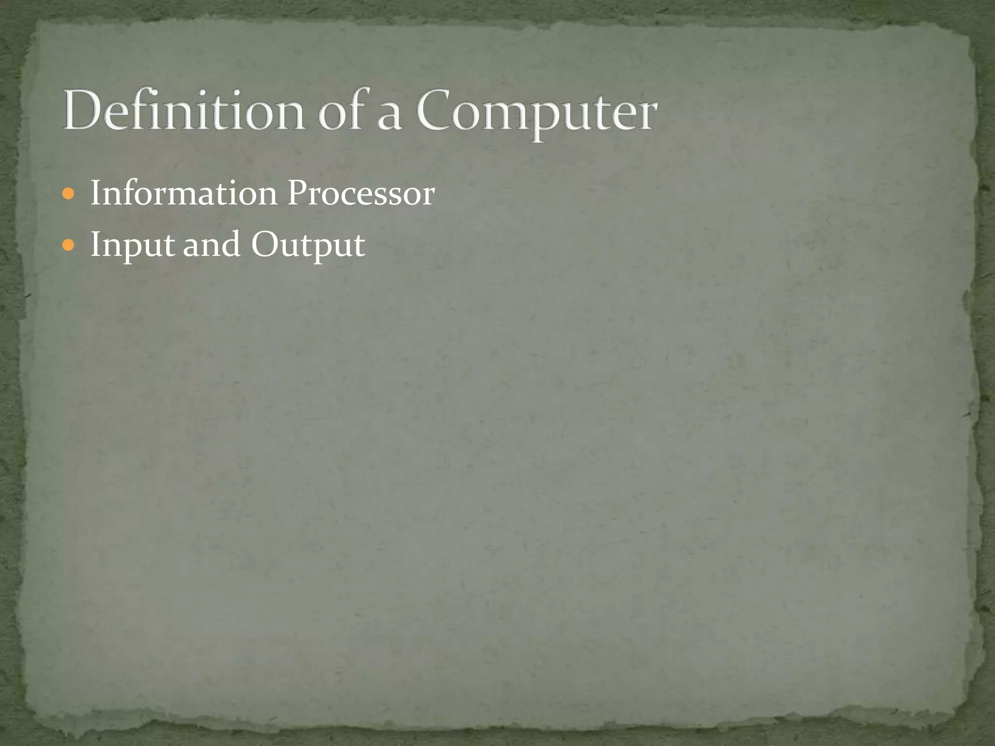 History of Computers ppt | PPTX
