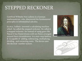 History of Computers ppt | PPTX