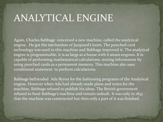 History of Computers ppt | PPTX