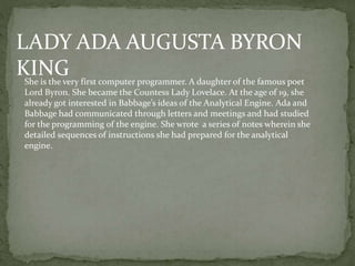 History of Computers ppt | PPTX