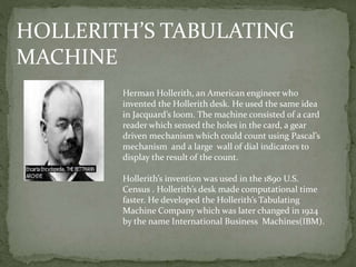 History of Computers ppt | PPTX