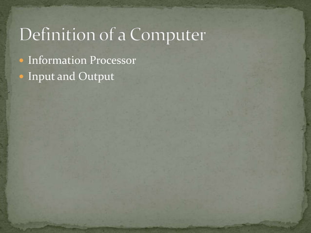 History of Computers ppt | PPTX | Computing | Technology & Computing
