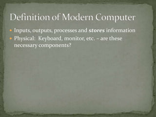 History of Computers ppt | PPTX