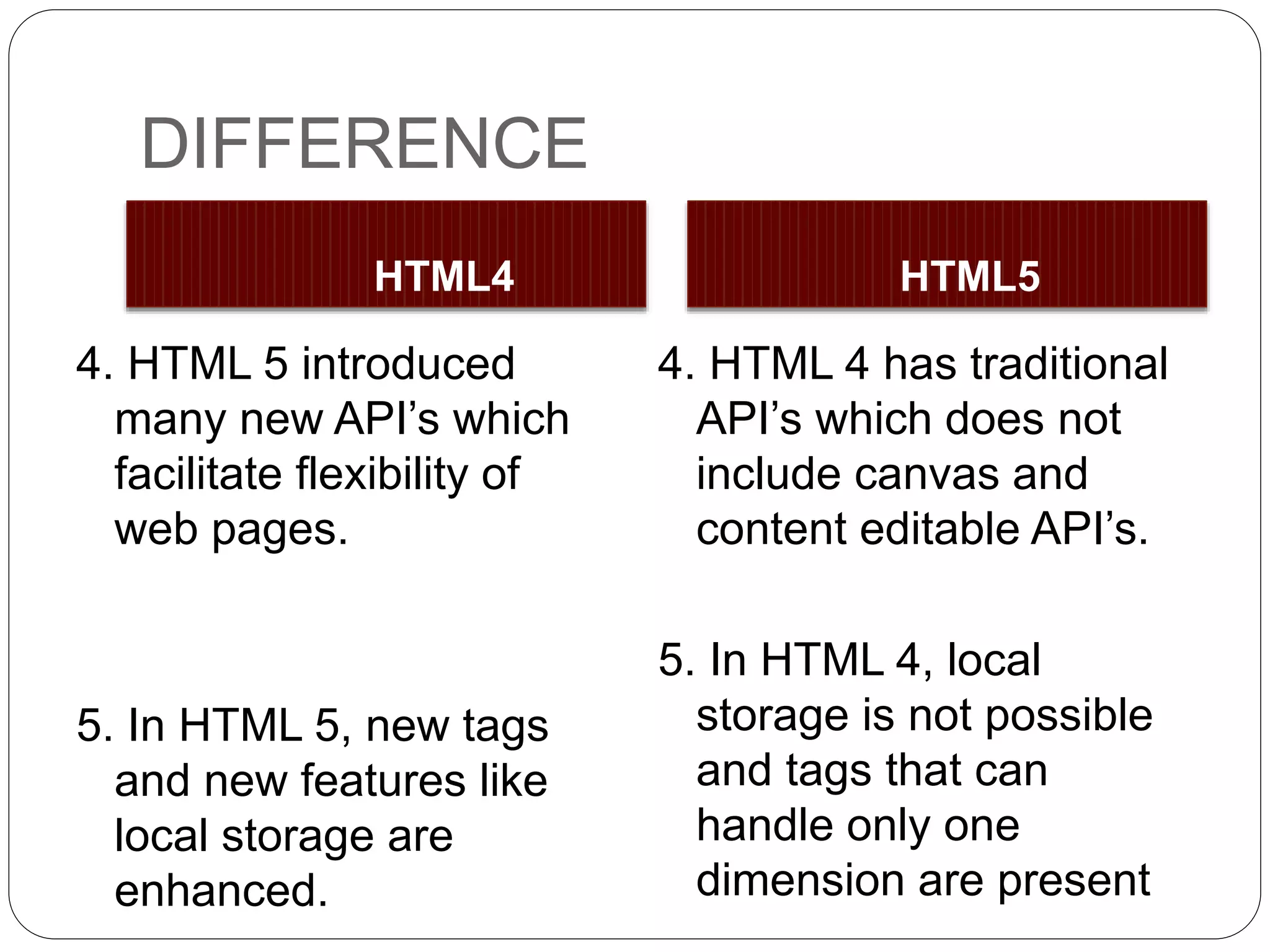 HTML ppt | PPTX