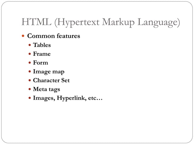 HTML ppt | PPT
