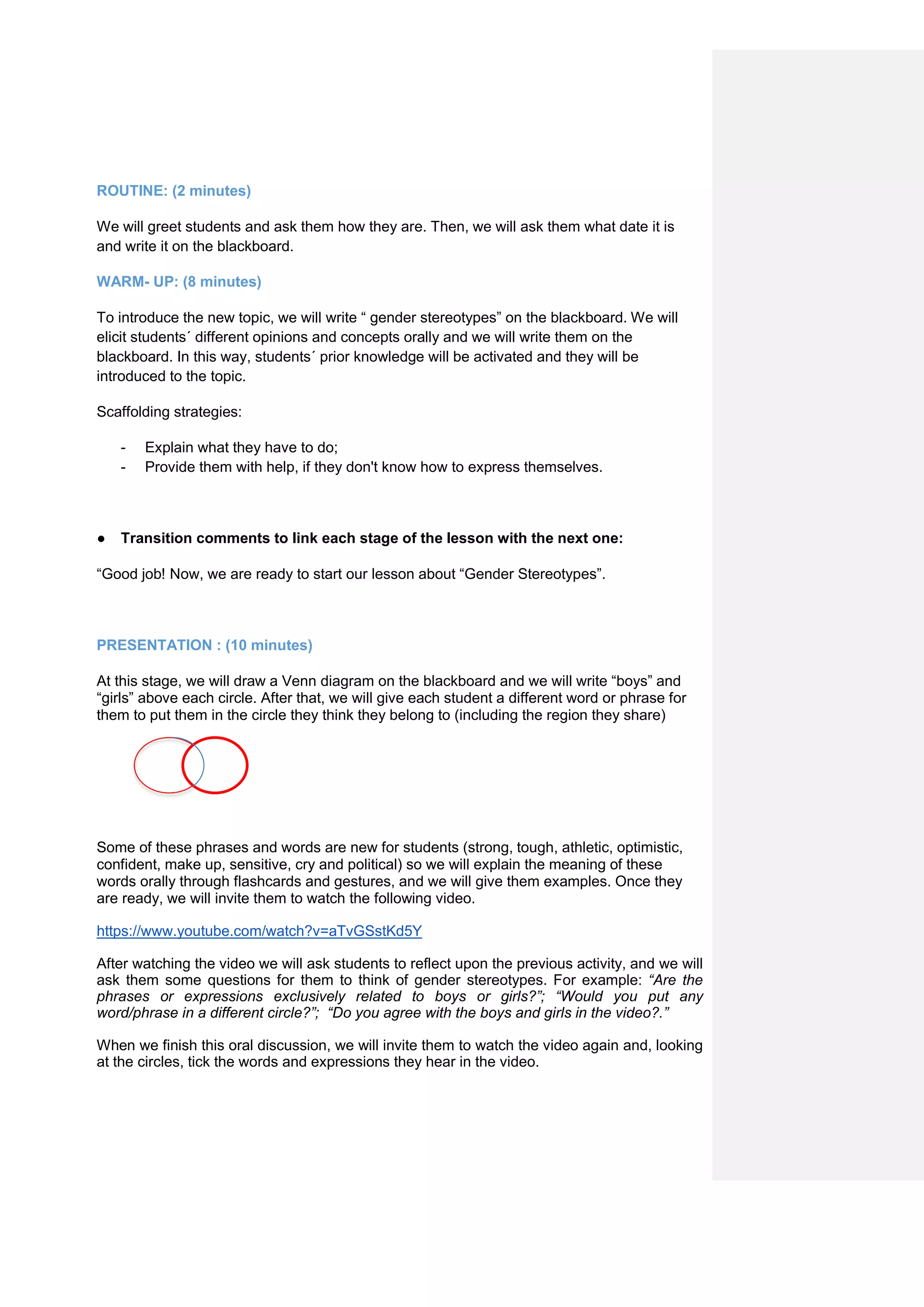 Cse iannaci schneider-assignment 1- lesson 1 - practica docente iii - pass | PDF | Music ...