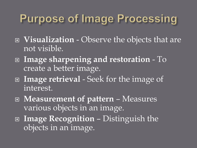 Image Processing ppt | PPTX | Photo Editing Software | Computer ...