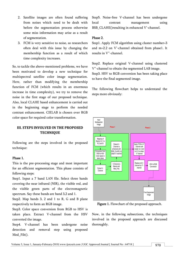 Multispectral Satellite Color Image Segmentation Using Fuzzy Based Innovative Approach | PDF