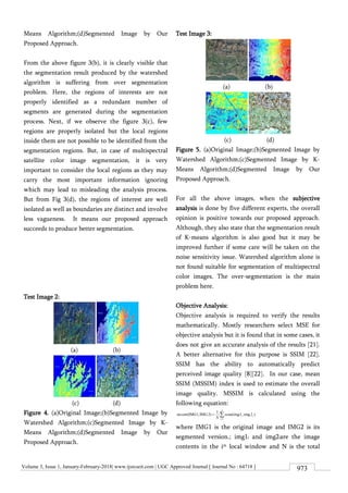 Multispectral Satellite Color Image Segmentation Using Fuzzy Based Innovative Approach | PDF ...