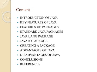 Java ppt | PPTX | Programming Languages | Computing