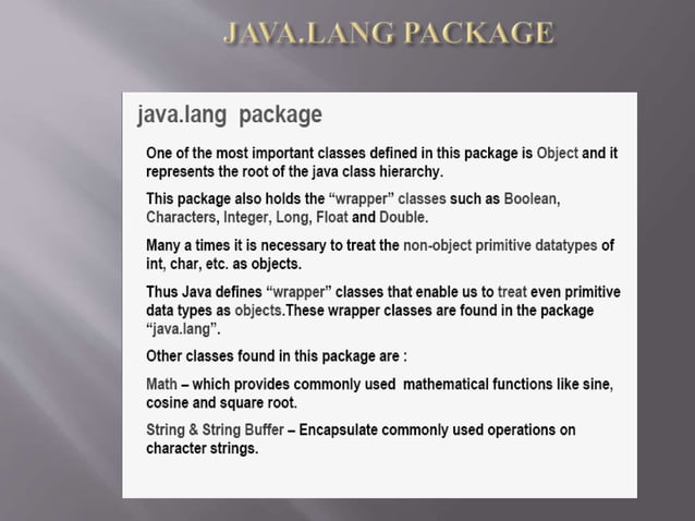 computer science JAVA ppt | PPTX | Programming Languages | Computing computer science JAVA ppt | PPTX | Programming Languages | Computing