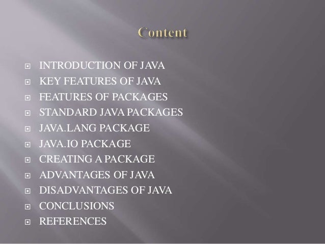 computer science JAVA ppt