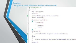 C Programming Example | Ppt
