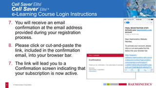 Cs elite and elite + e learning overview and registration instructions ...