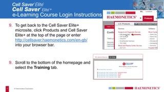 Cs elite and elite + e learning overview and registration instructions ...