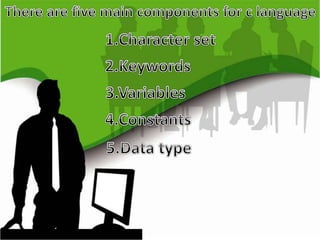 Components Of C Language | PPTX