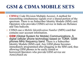 Mobile Phone Cloning | PPTX