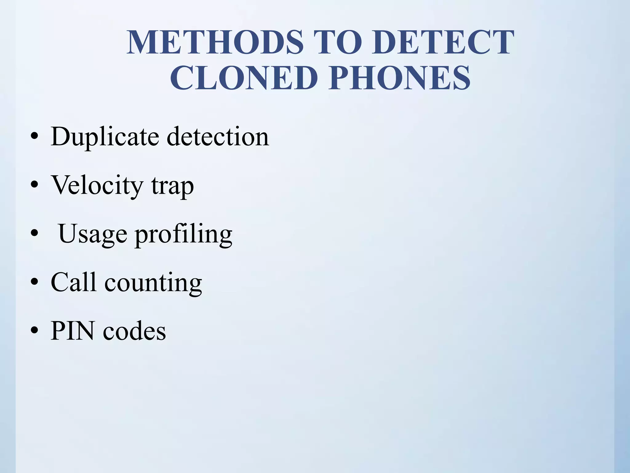 Cse mobile phone cloning ppt | PPTX