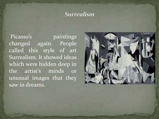 Pablo Picasso: The Life of an artist | PPTX