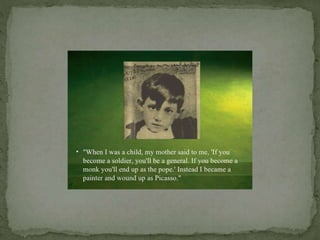 Pablo Picasso: The Life of an artist | PPTX