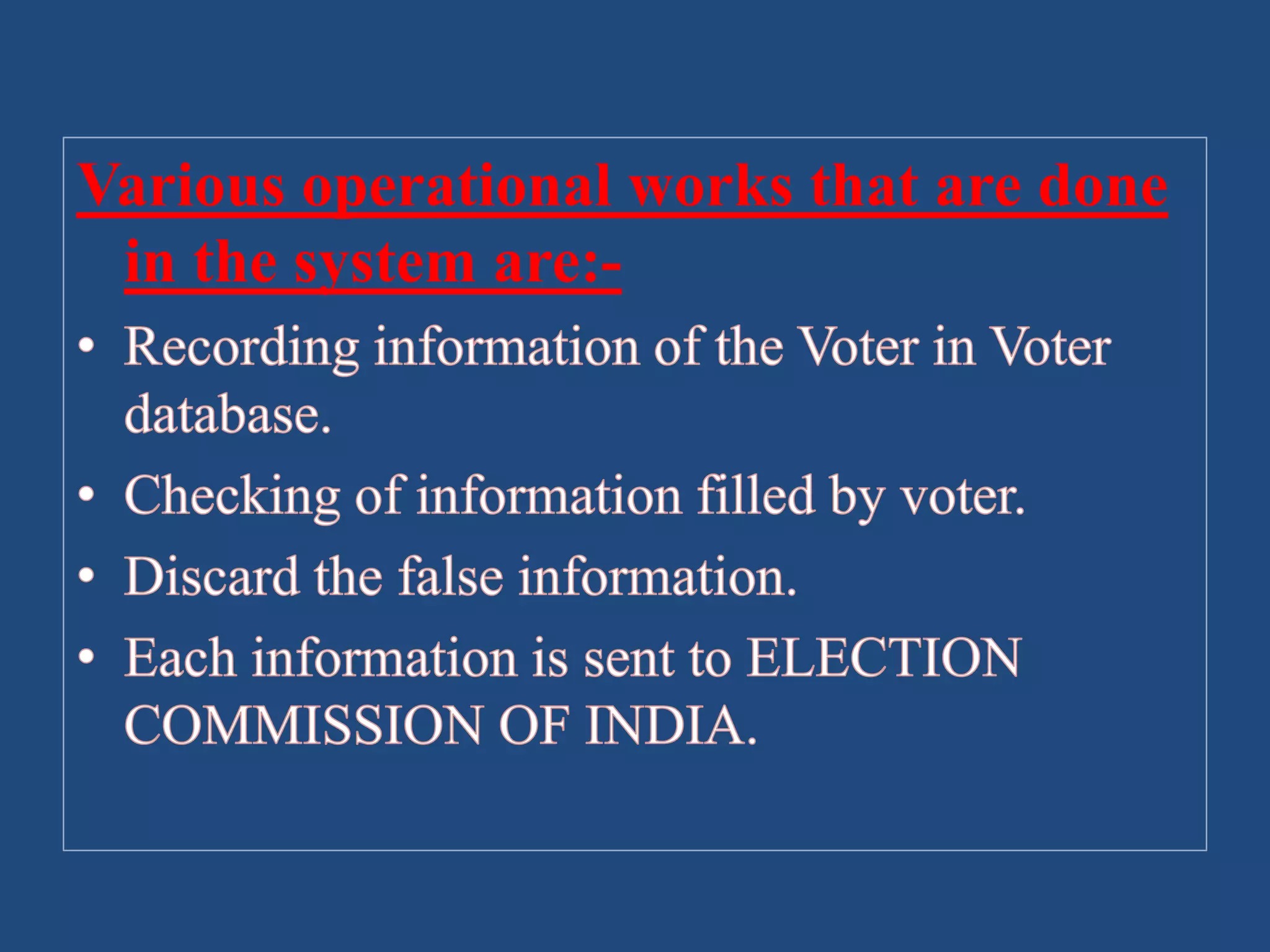 Online Voting System ppt | PPTX