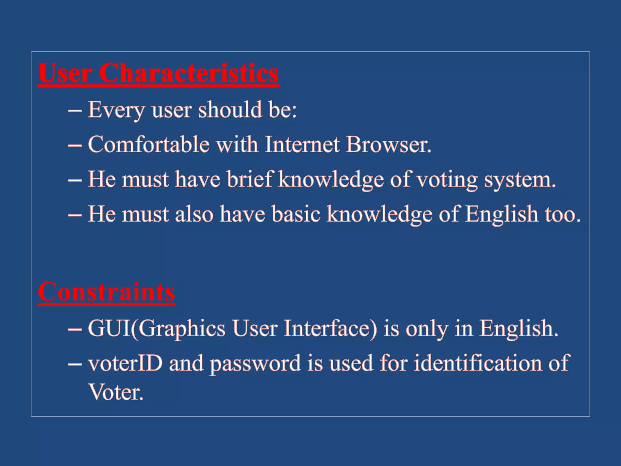 Online Voting System ppt | PPTX
