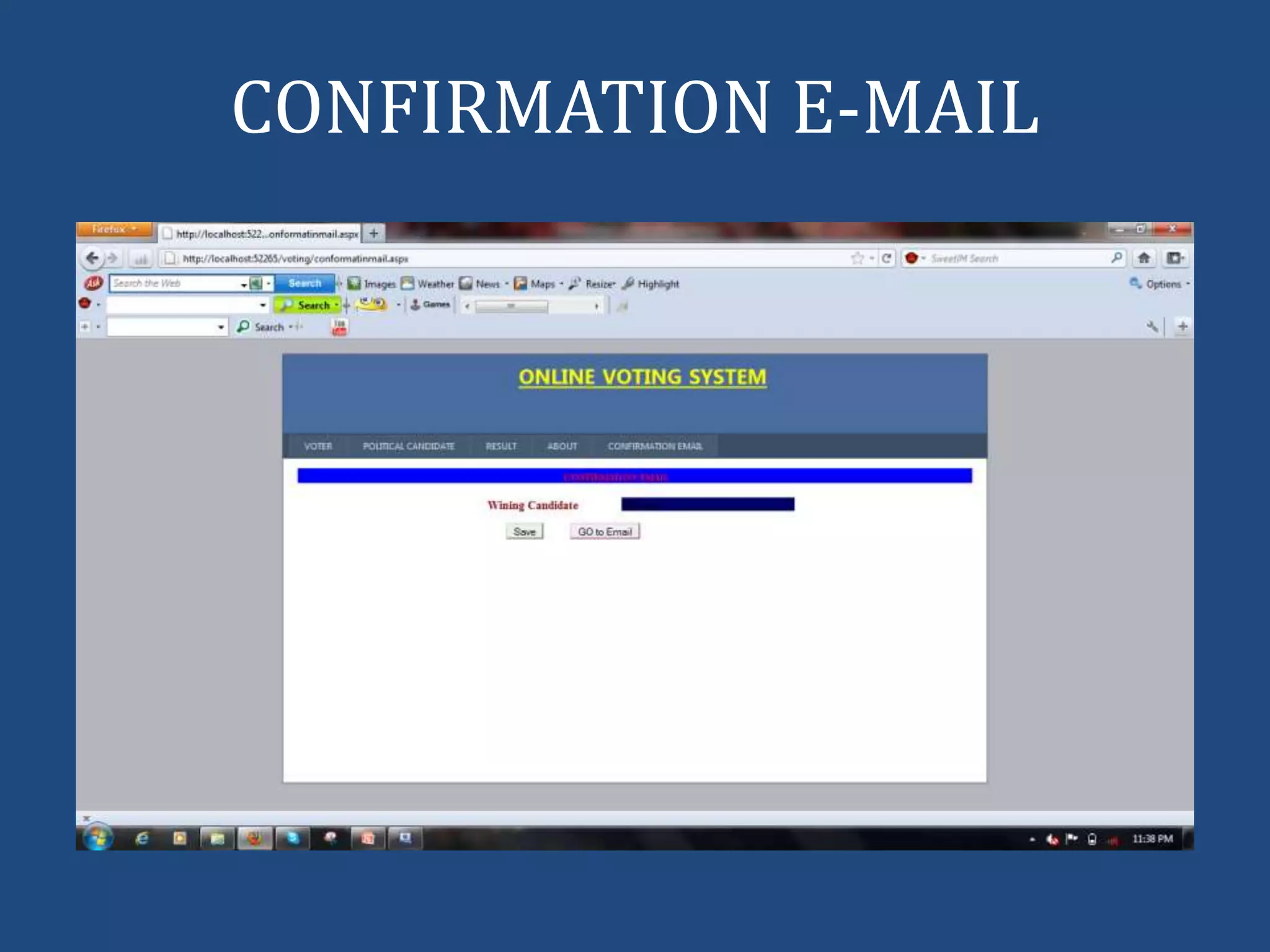 Online Voting System ppt | PPTX
