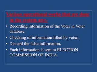 Online Voting System ppt | PPTX