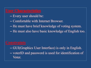 Online Voting System ppt | PPTX