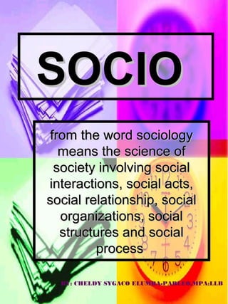 SOCIO-ECONOMIC AND ENVIRONMENTAL ASPECT OF AN ORGANIZATION | PPT