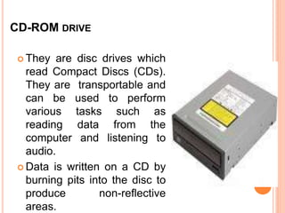 Parts of a Computer ppt | PPTX