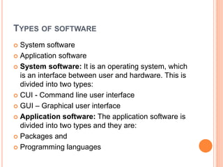 Parts of a Computer ppt | PPT | Free Download