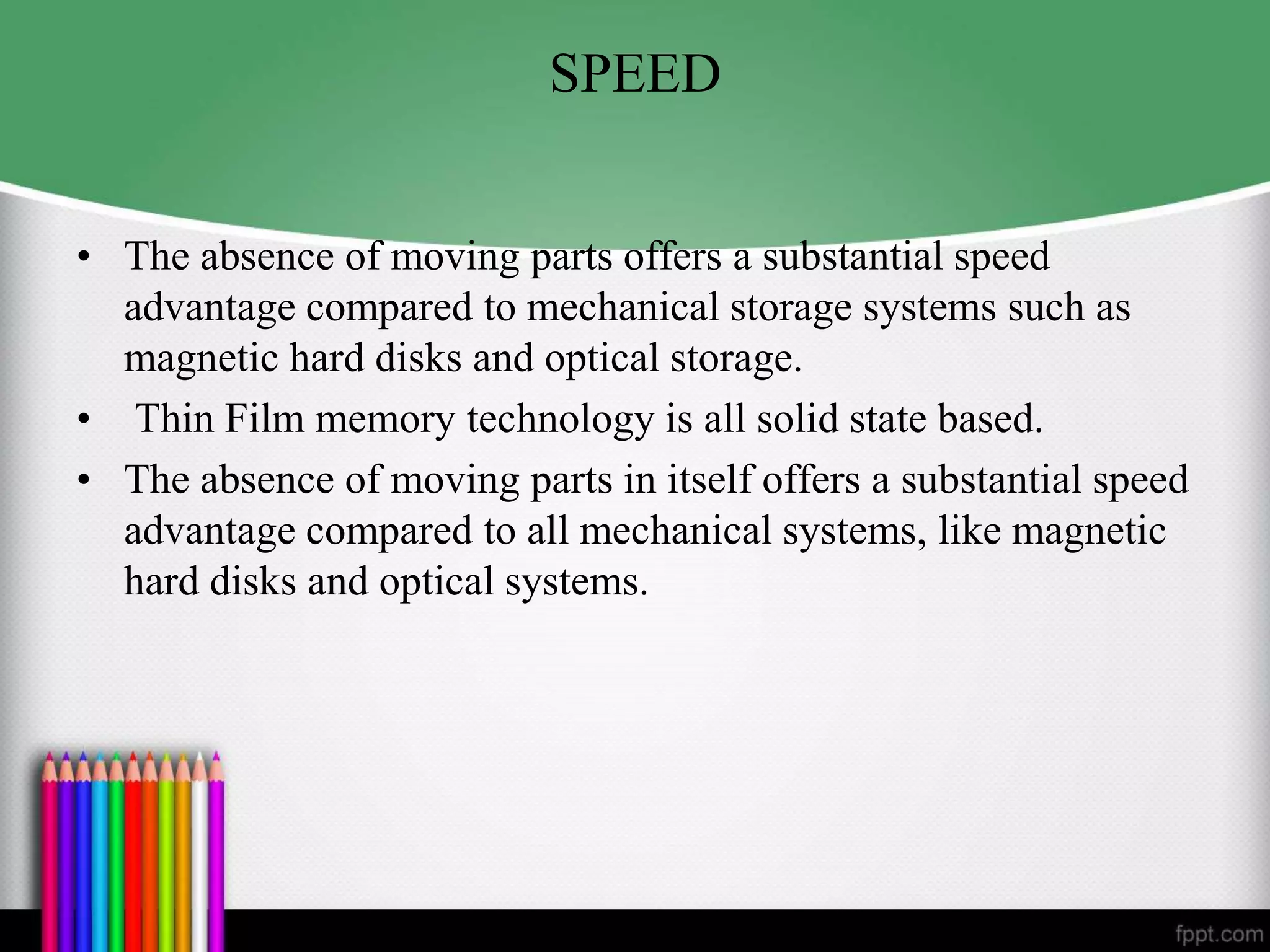 Polymer Memory ppt | PPTX | Data Storage and Warehousing | Computing