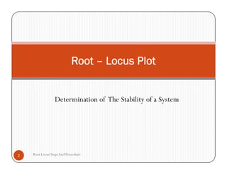 Root Locus | PDF | Drawing and Sketching | Arts and Crafts
