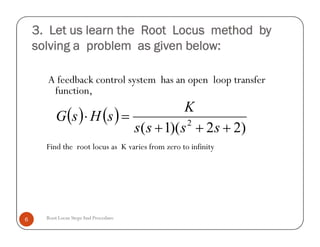 Root Locus | PDF | Drawing and Sketching | Arts and Crafts