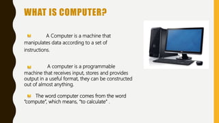 Fundamental of Computer | PPT