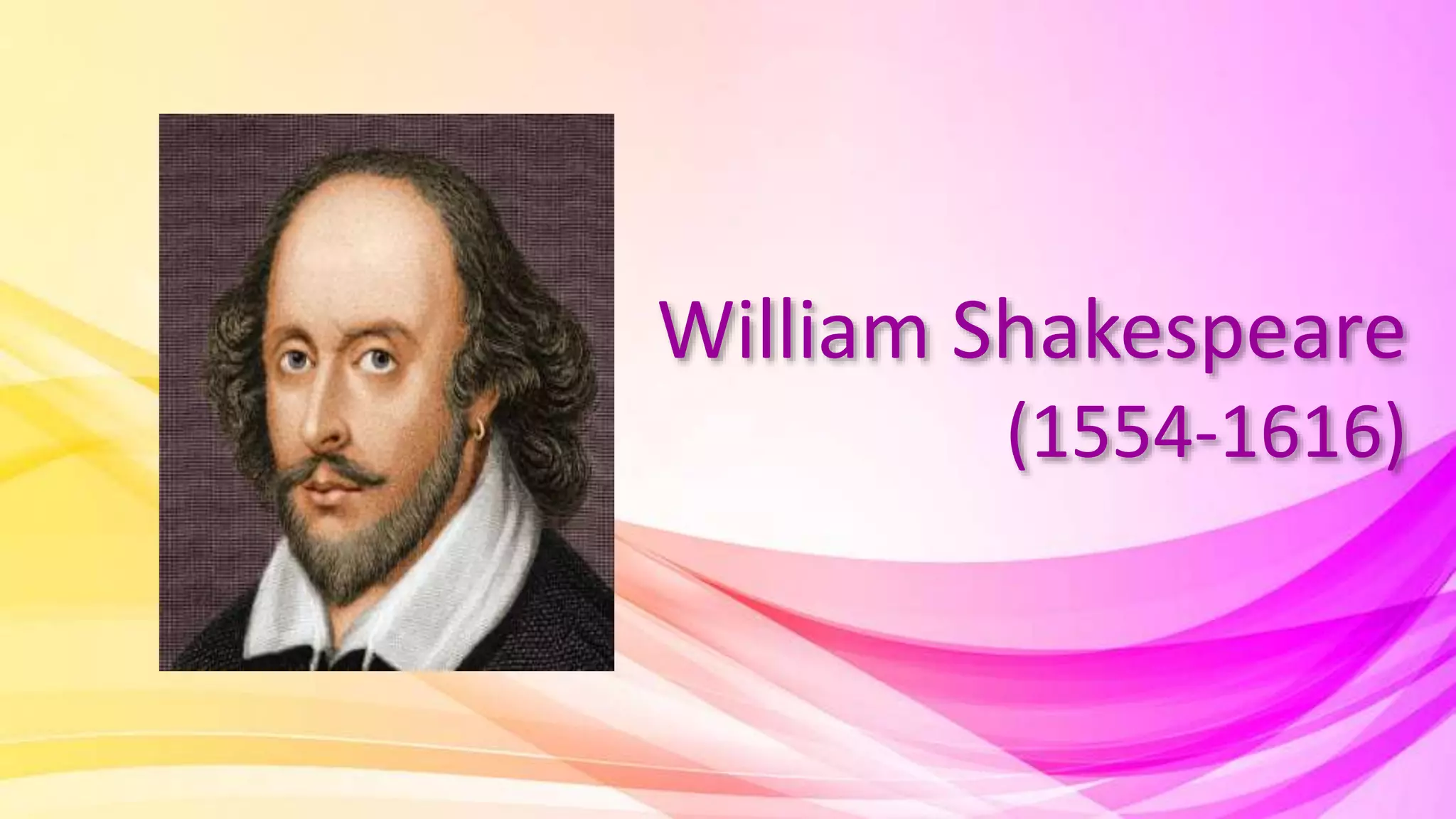presentation on shakespeare | PPTX