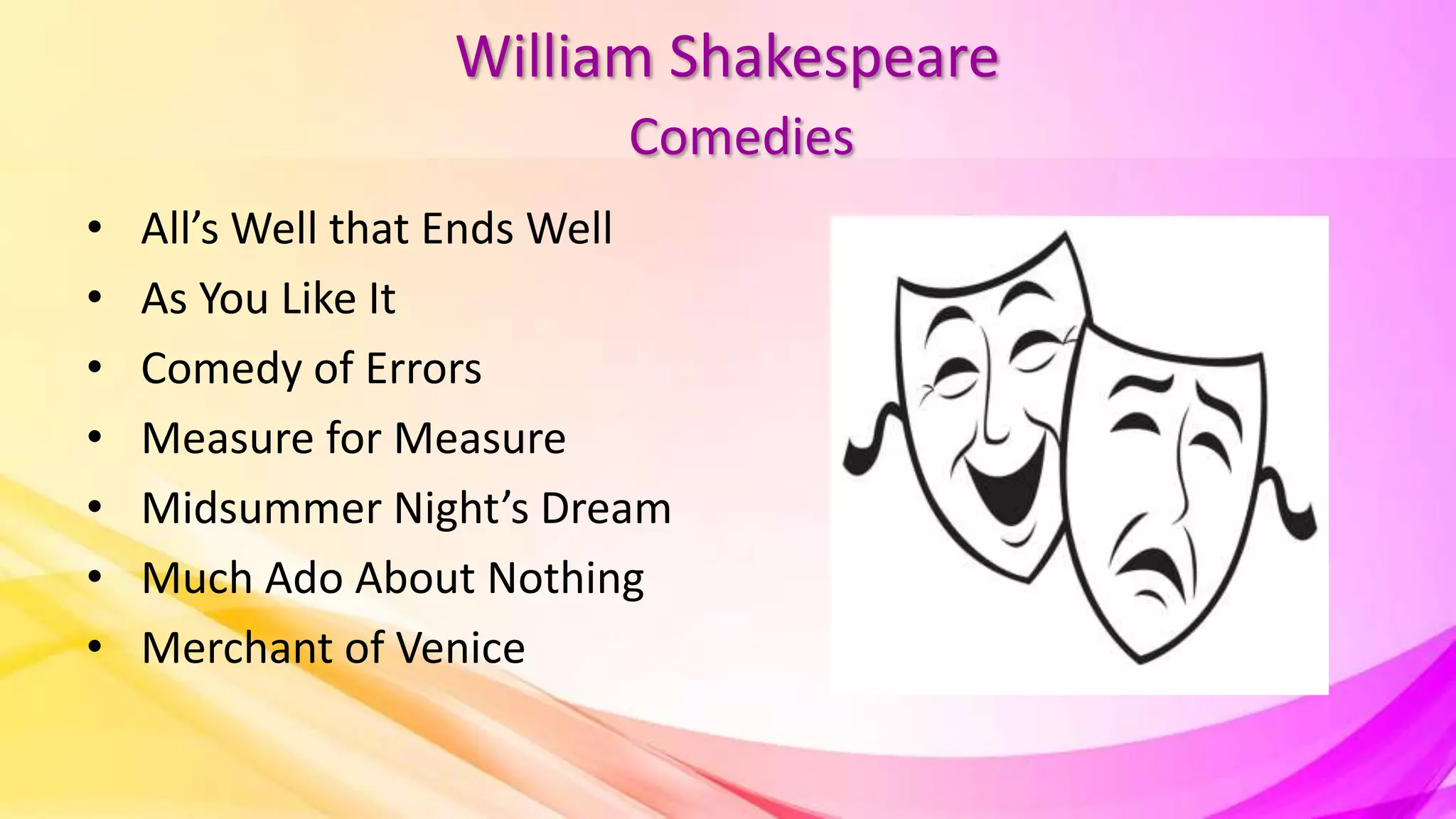 presentation on shakespeare | PPTX