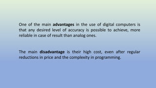 Classification of Computers ; Computers Impact on Society | PPTX
